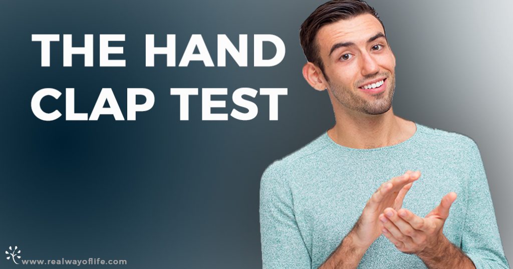 The hand clap test: 3 interpretations and practical demonstrations ...