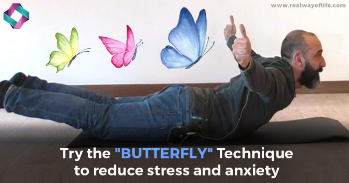 Try the "Butterfly" Technique to reduce stress and anxiety | Real Way ...